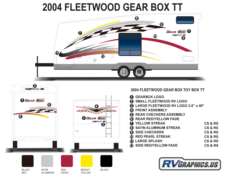 2004 Fleetwood RV GearBox TT