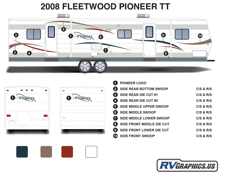 2008 Fleetwood RV Pioneer TT