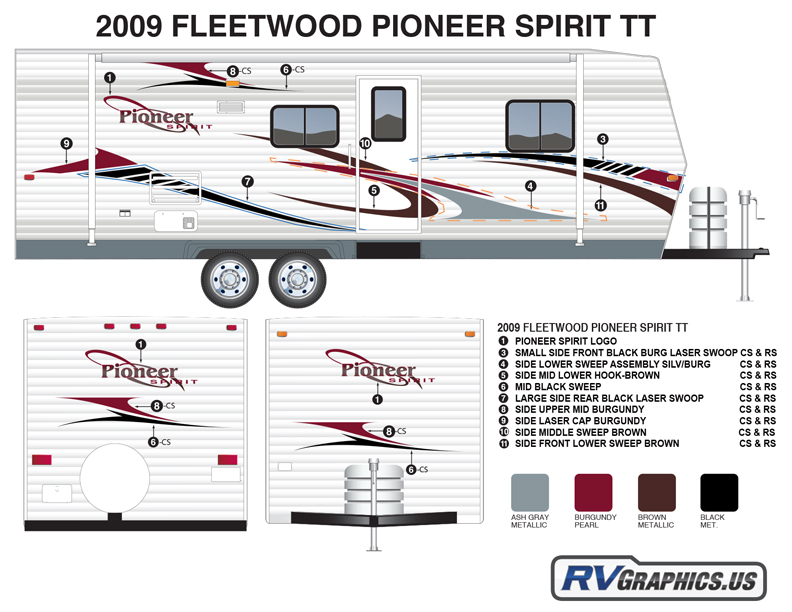 2009 Fleetwood RV Pioneer Spirit TT