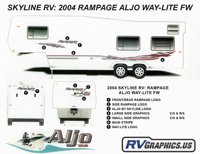 2004 Skyline RV Rampage Aljo Way-Lite FW